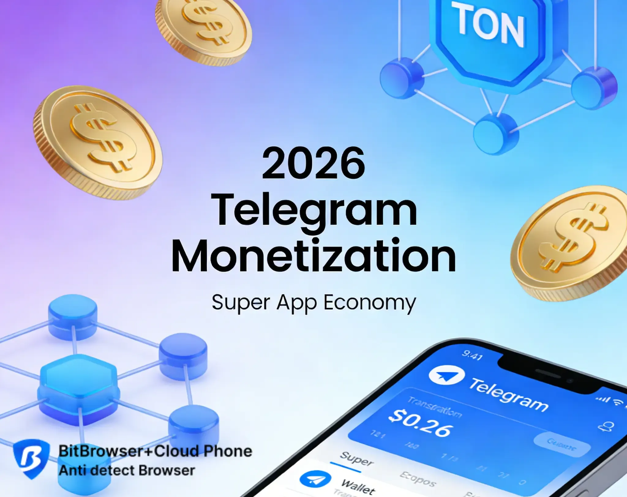 手机端如何利用telegram赚钱？2026获利指南-比特指纹浏览器